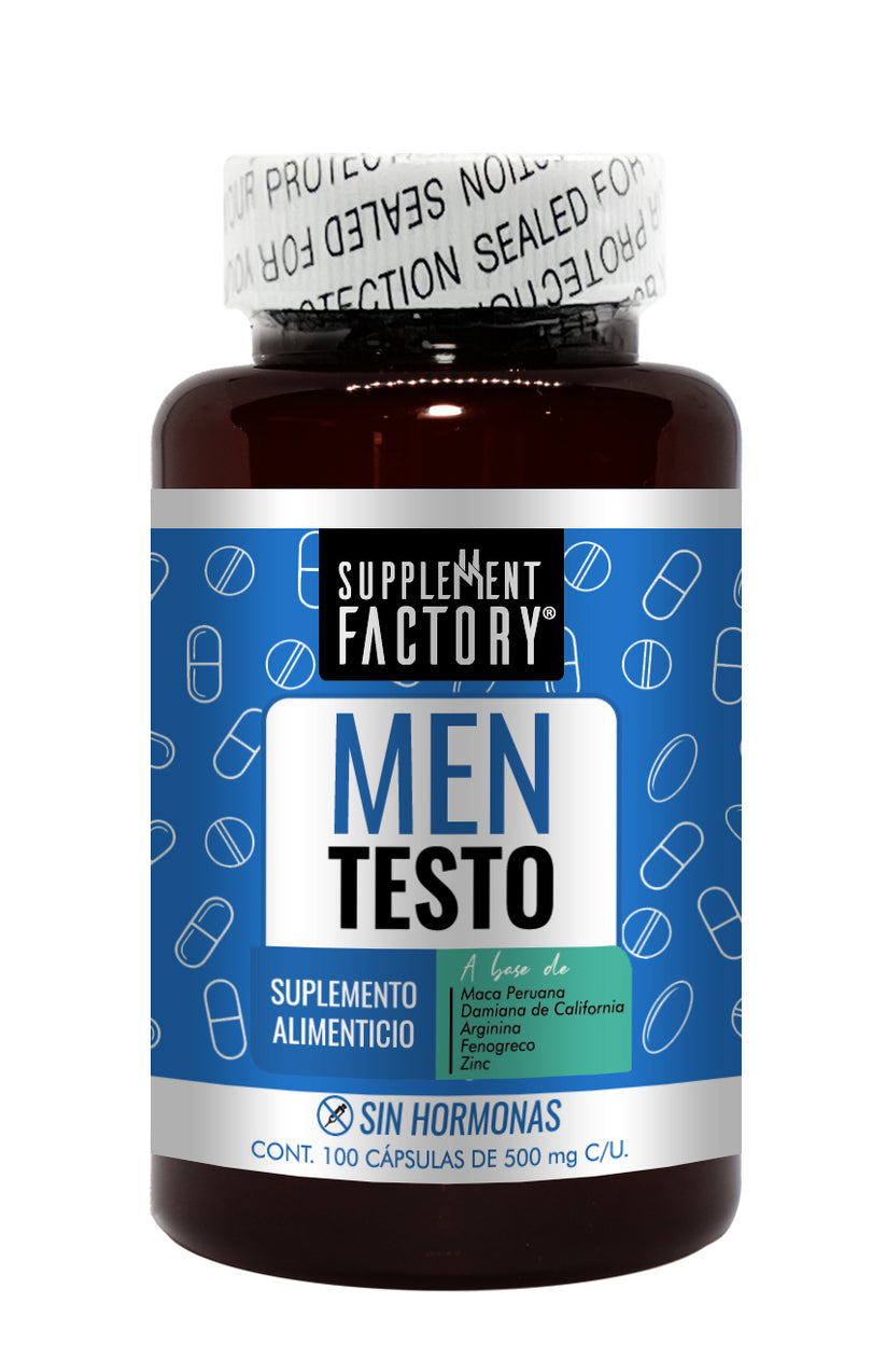 Men Testo 100 cápsulas – NATSA Productos Naturales